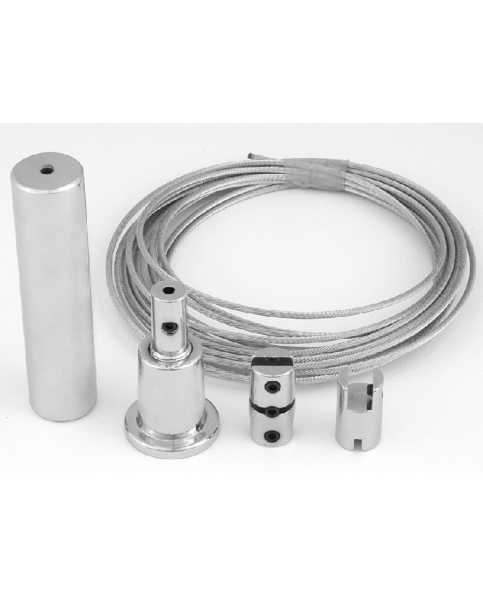 Kit de fixation suspendu par câble mural - Présentoir et Présentoirs