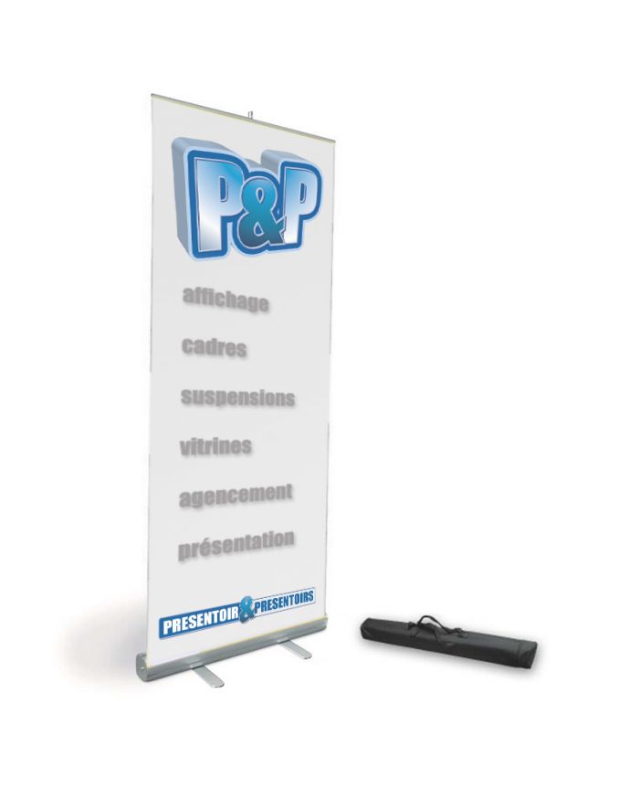 Roll up Standard 85 x 200 cm - achat de Roll-up : P&P
