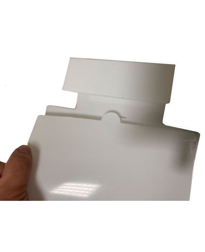 Porte visuel plexiglas A4 vertical de pare soleil les 250 ex - P&P