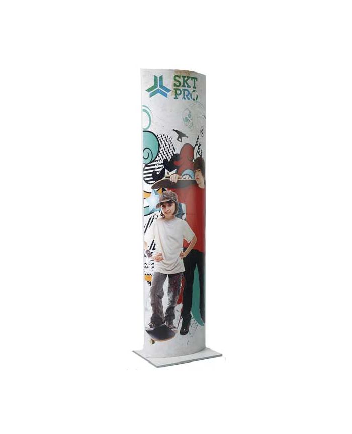 Totem carton CRT180 personnalisé - totems cartons personnalisés : P&P